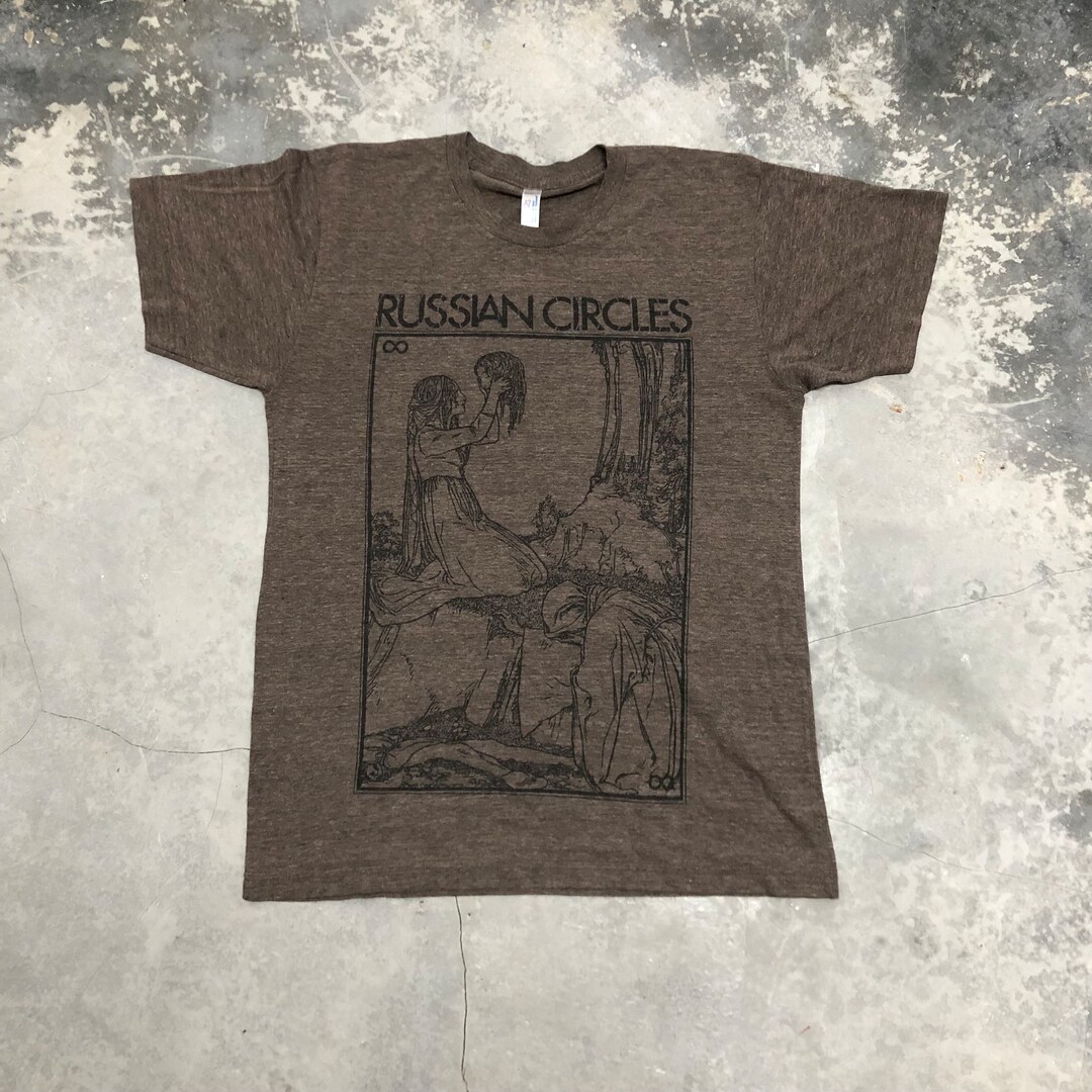 Vintage Russian Circles Headless Band Tshirt - Etsy