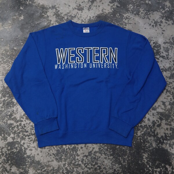 Vintage Western Washington University Sweatshirt - Etsy