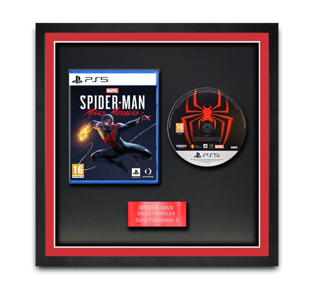 SPIDER-MAN: Miles Morales Framed Game Art Official Playstation 5 Pal ...