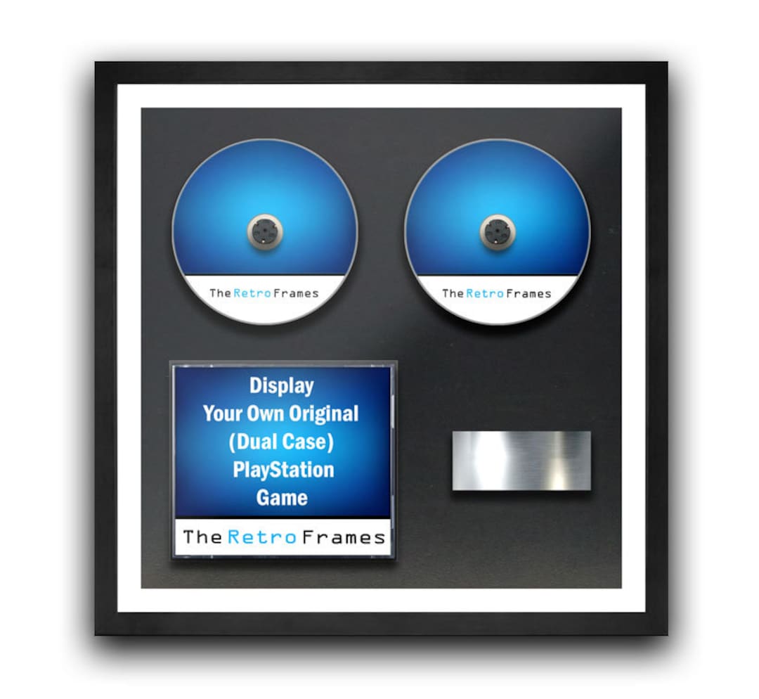 Frame Your Own Game Frame Suitable for Original Playstation DUAL Case ...