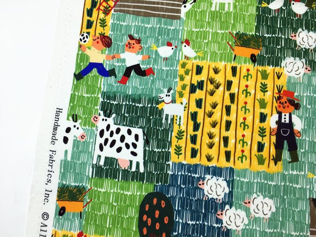 Cute Fabric Cotton Fabric Boy Fabric Fun Fabric Funny Fabric by Half ...