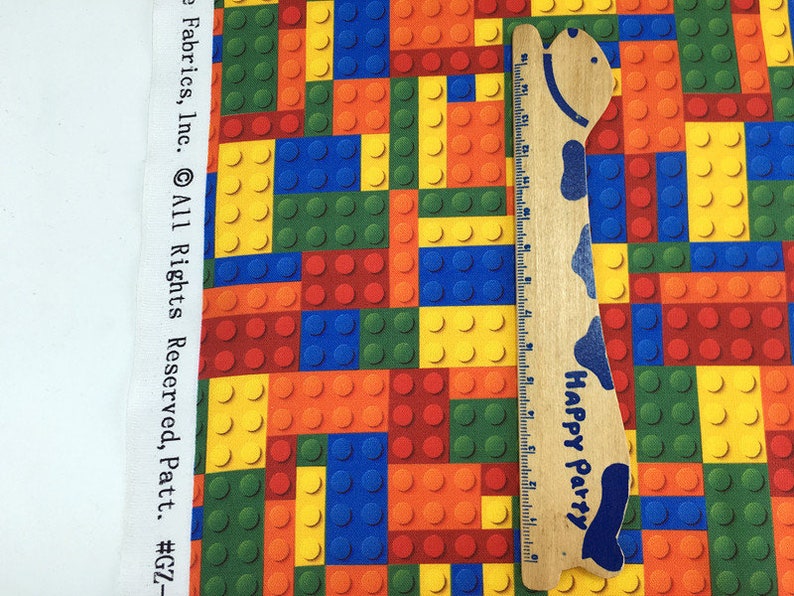 Beautiful Fabric Building Block Fabric Toy Bricks Fabric Cotton Fabric ...