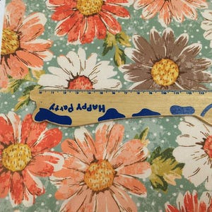 Beautiful Flower Fabric Floral Fabric Flowers Fabric Daisy Fabrics by ...