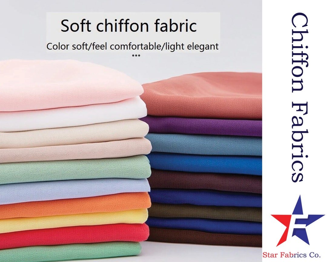 Chiffon Fabric Samples / Luxury Chiffon Fabric Samples / Chiffon Sheer ...