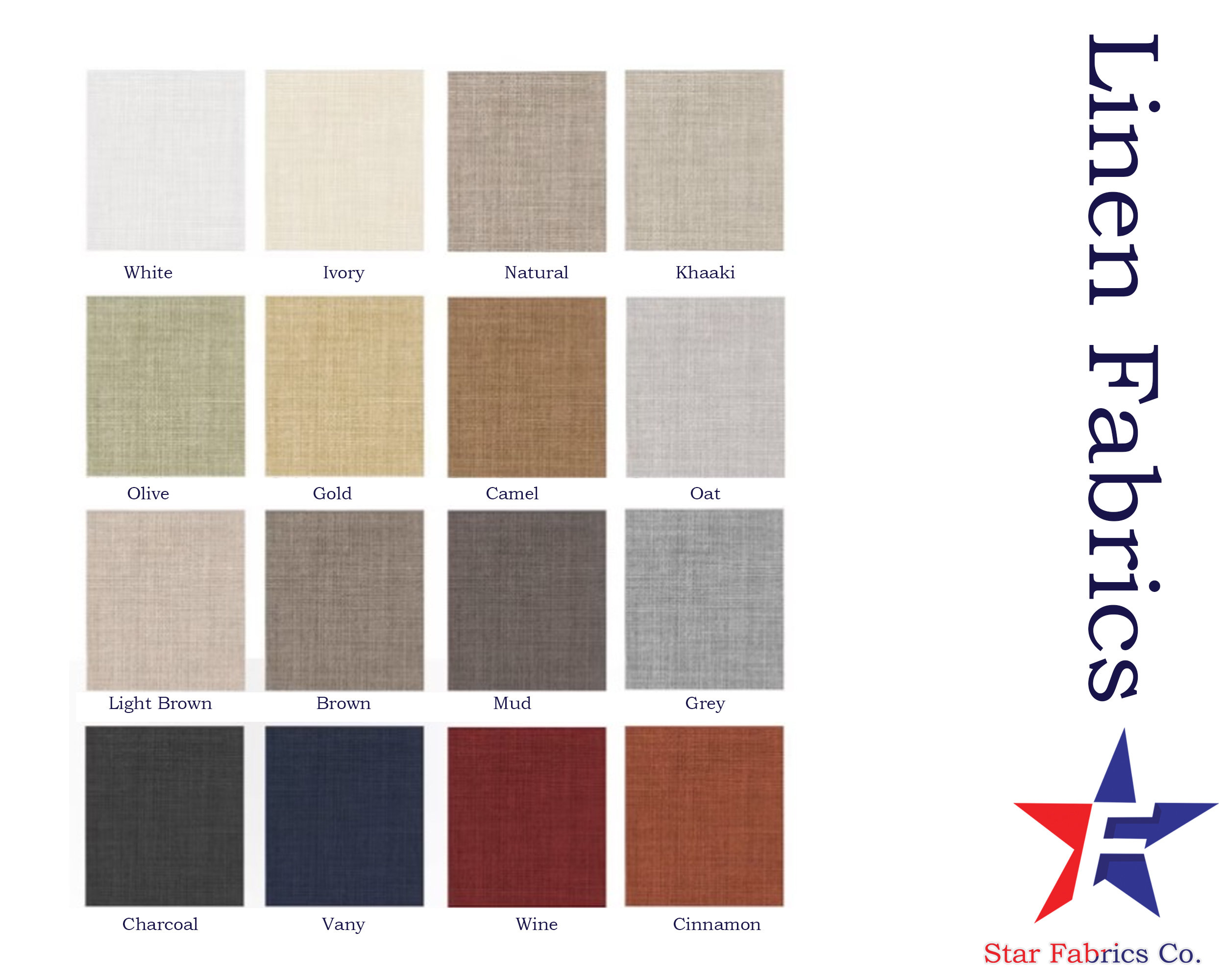 Pure Linen Soft Fabric by Yard, Linen Fabric by the Yard, Natural Linen ...