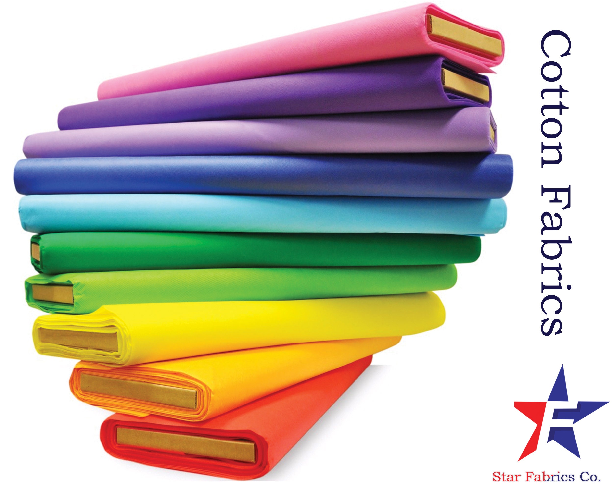 Cotton Fabric Samples / 100 % Luxury Cotton Fabric Samples / - Etsy