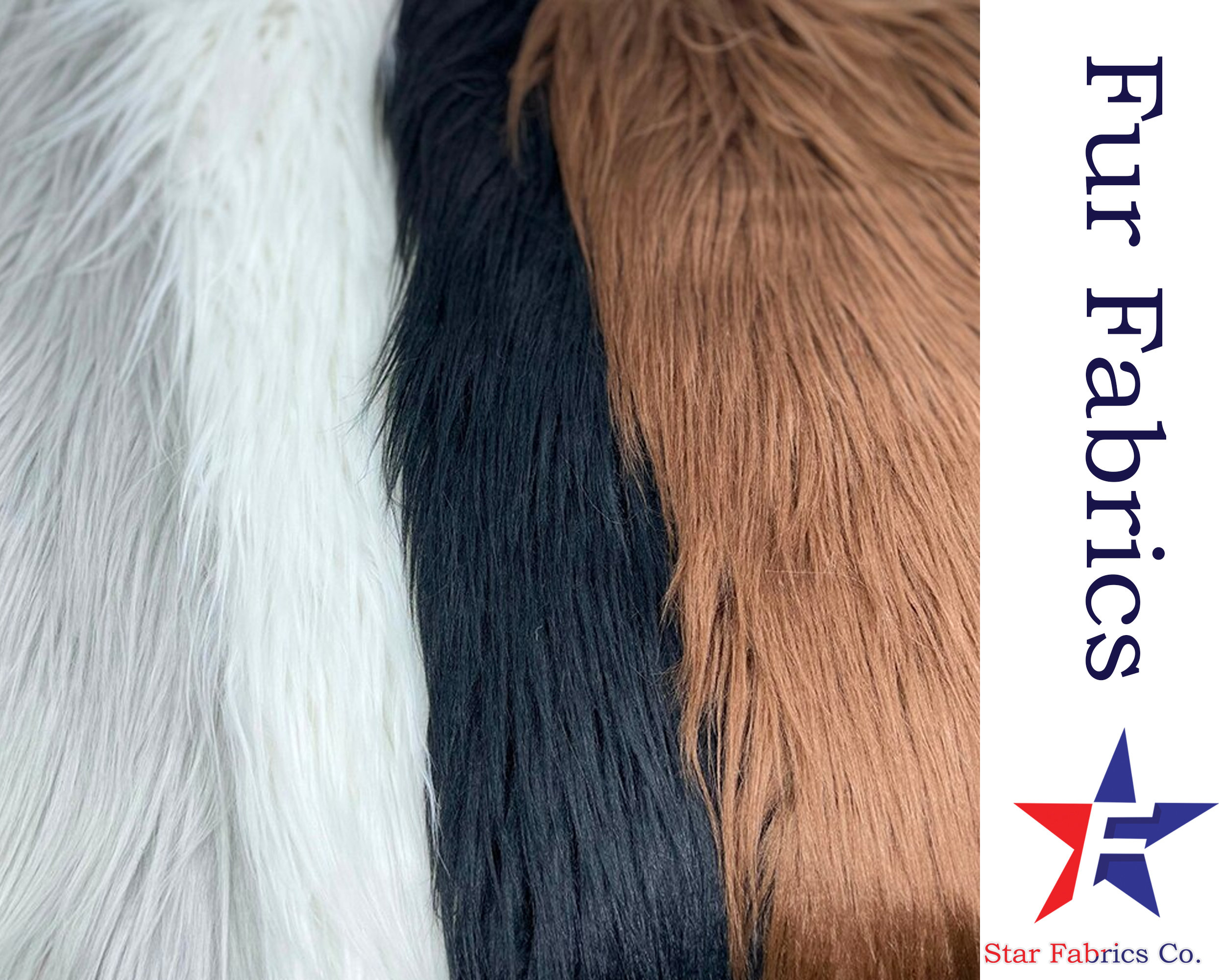 Shaggy Faux Fur Fabric by the Yard Cosplay Costume Long Pile Faux Fur ...