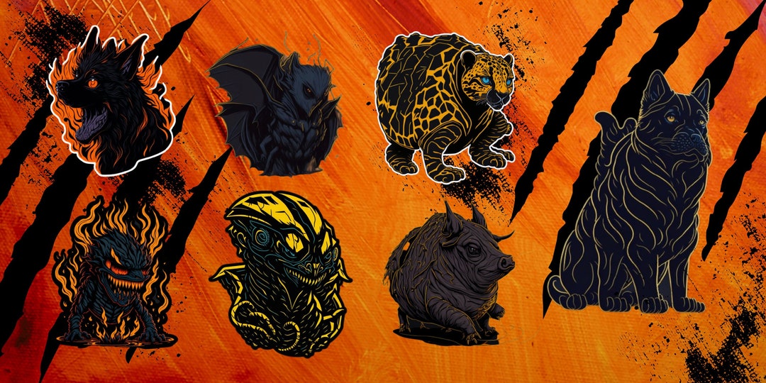 Weird PNG Animal Stickers | Strange PNG Stickers | Digital Stickers ...