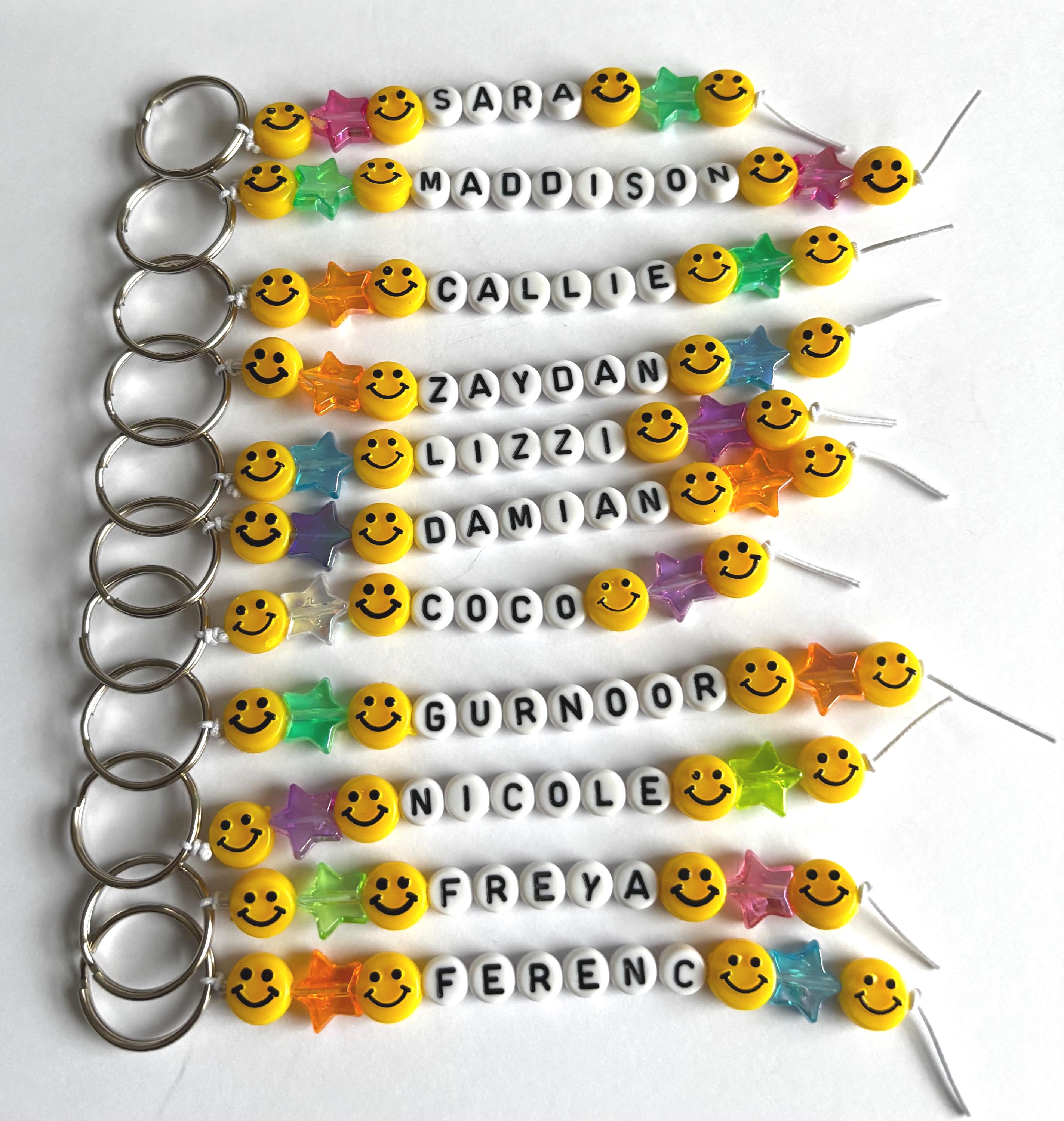 Class Gifts From Teacher | Personalised Smiley Keychain| Nursery ...