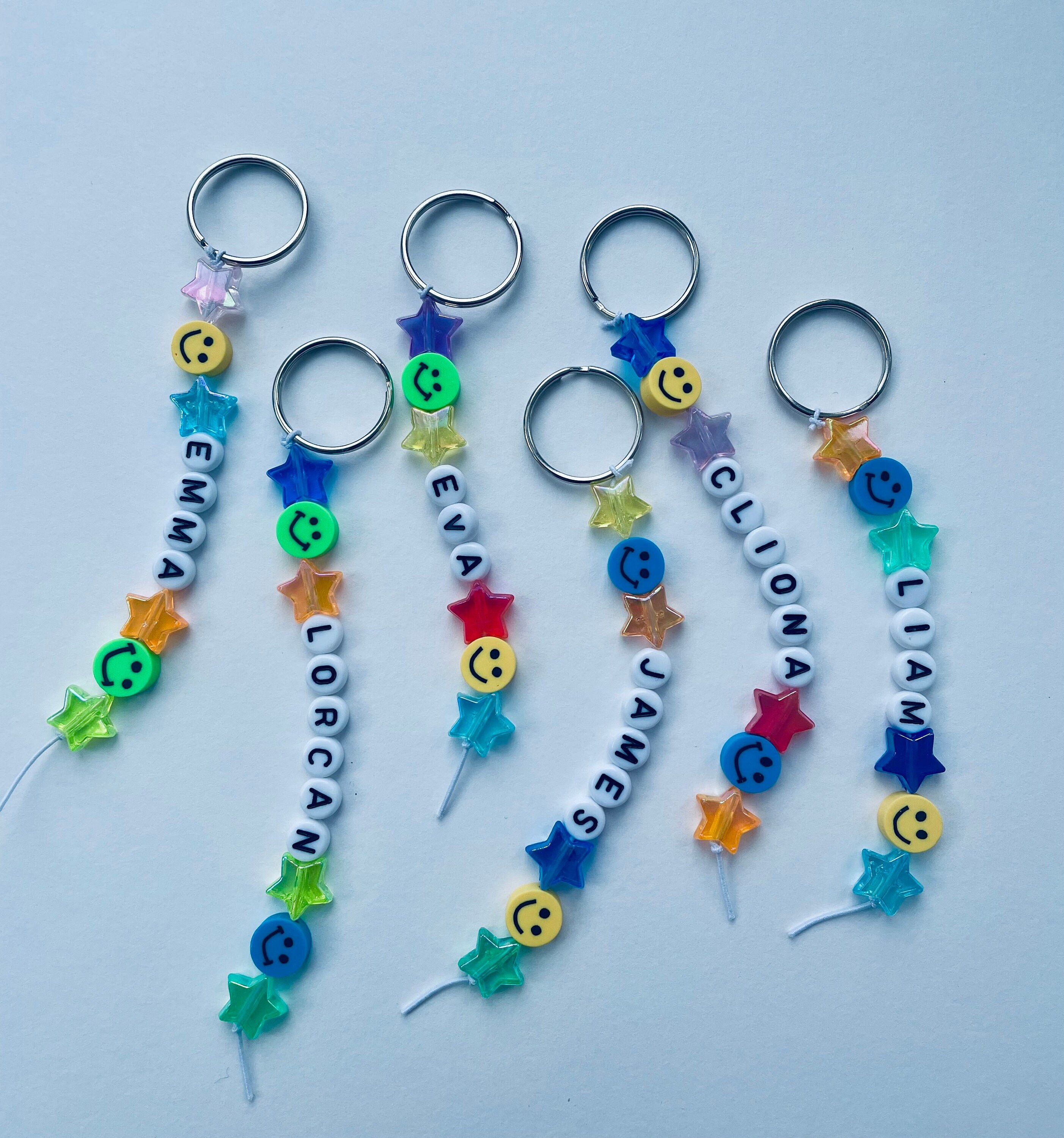 Class Gifts From Teacher Personalised Smiley Keychain Nursery ...
