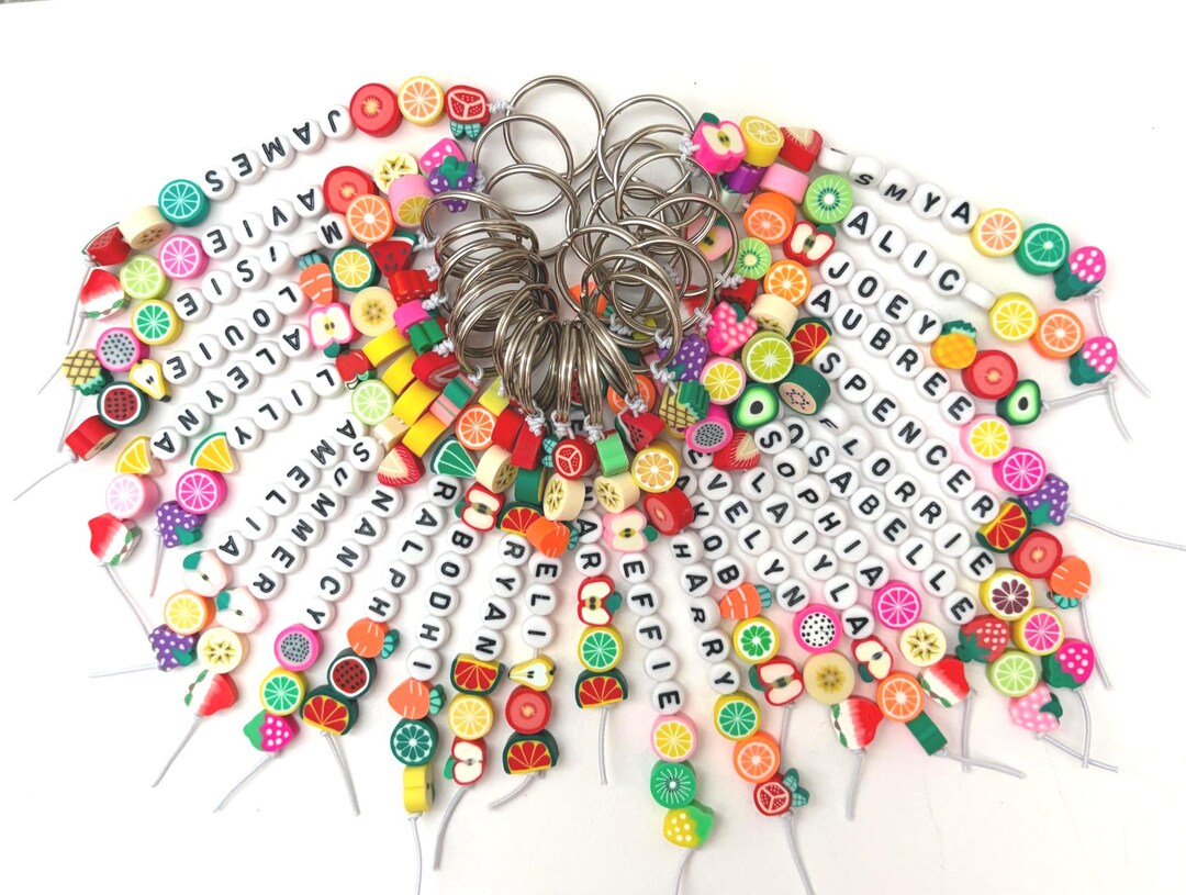 Personalised Name Keychain | Party Favour | Bag Tag | End of Year Gift ...