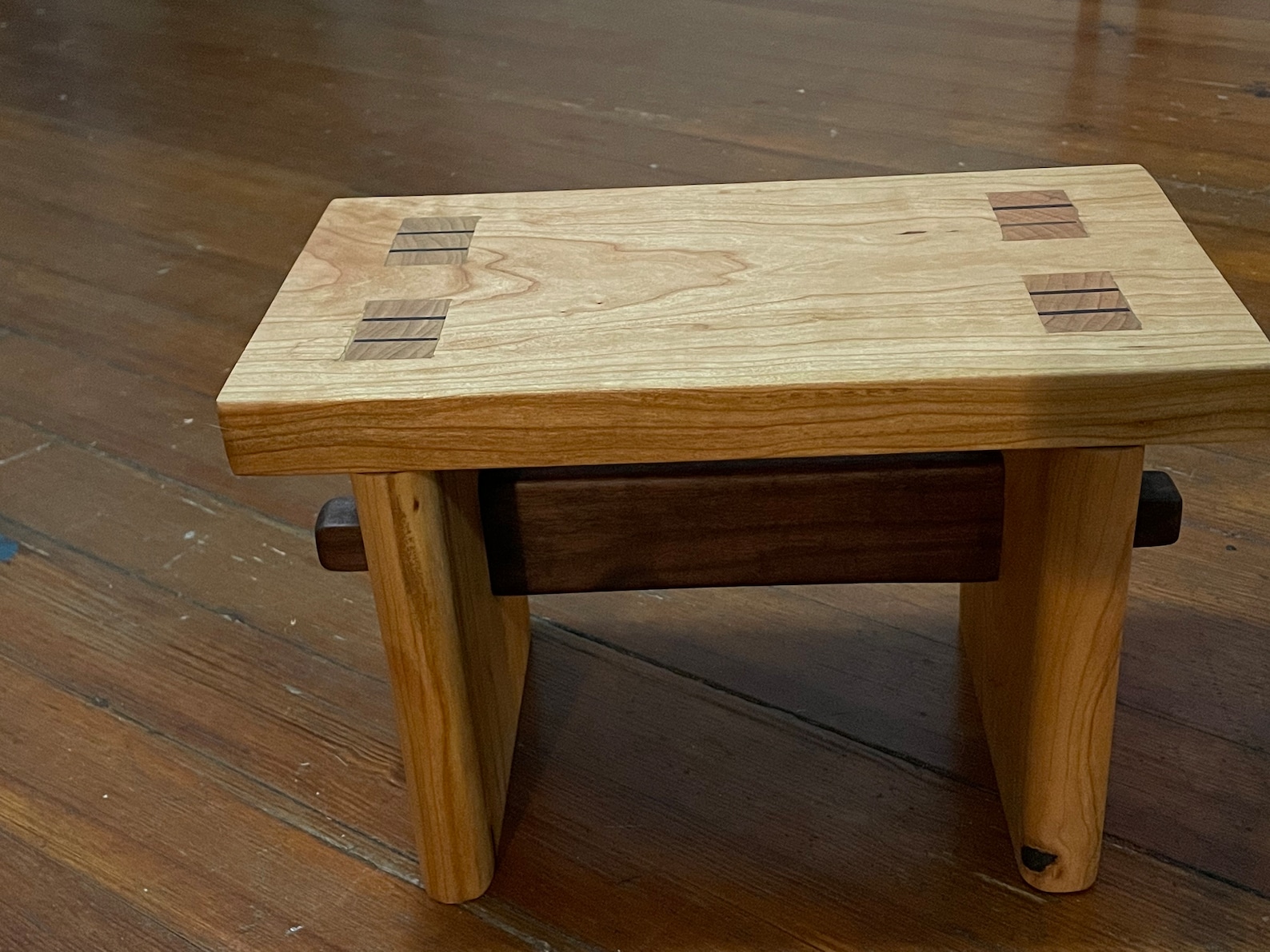 Japanese Inspired Step Stool, Handmade Custom Step Stool, Kitchen Stool ...