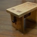 Japanese Inspired Step Stool, Handmade Custom Step Stool, Kitchen Stool ...