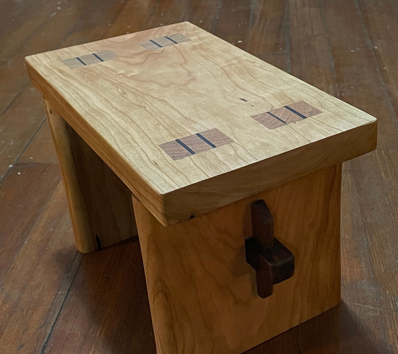 Japanese Inspired Step Stool, Handmade Custom Step Stool, Kitchen Stool ...