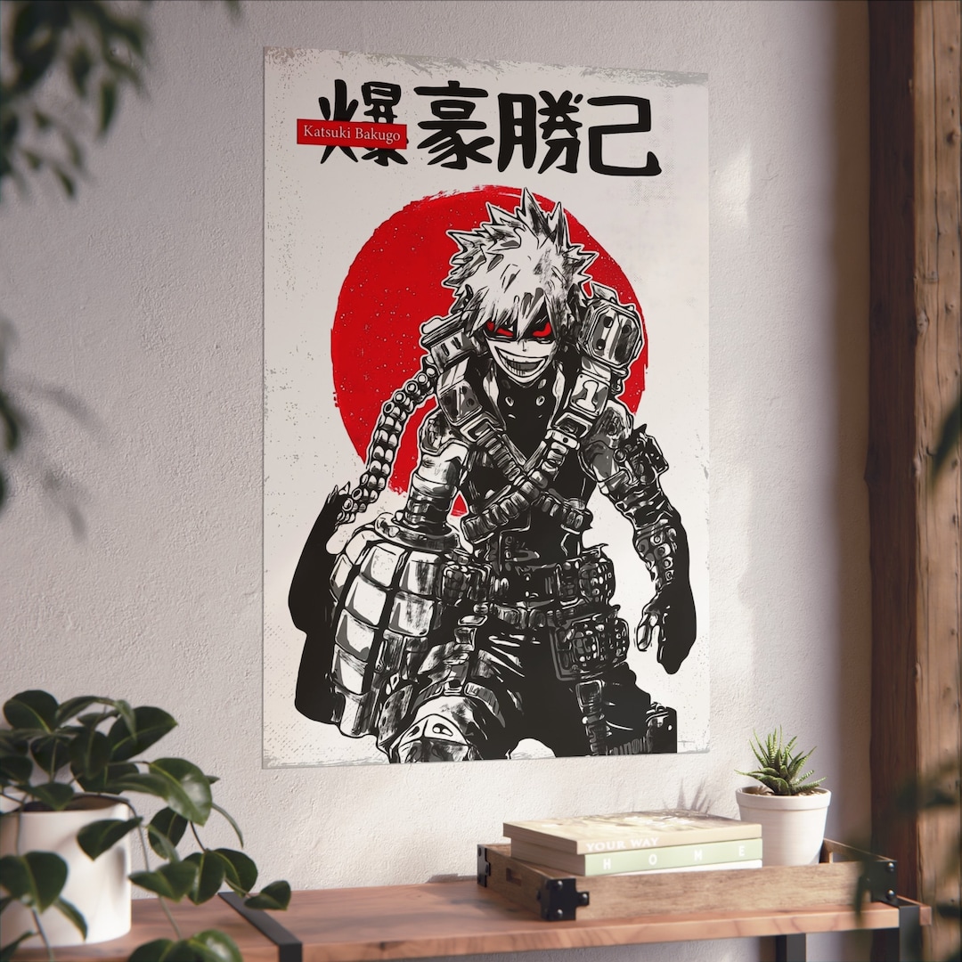 Katsuki Bakugo (my Hero Academia) Poster - Etsy
