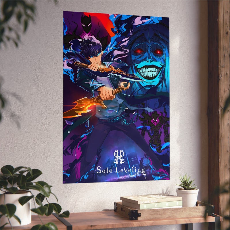 Solo Leveling Wall Poster - Etsy