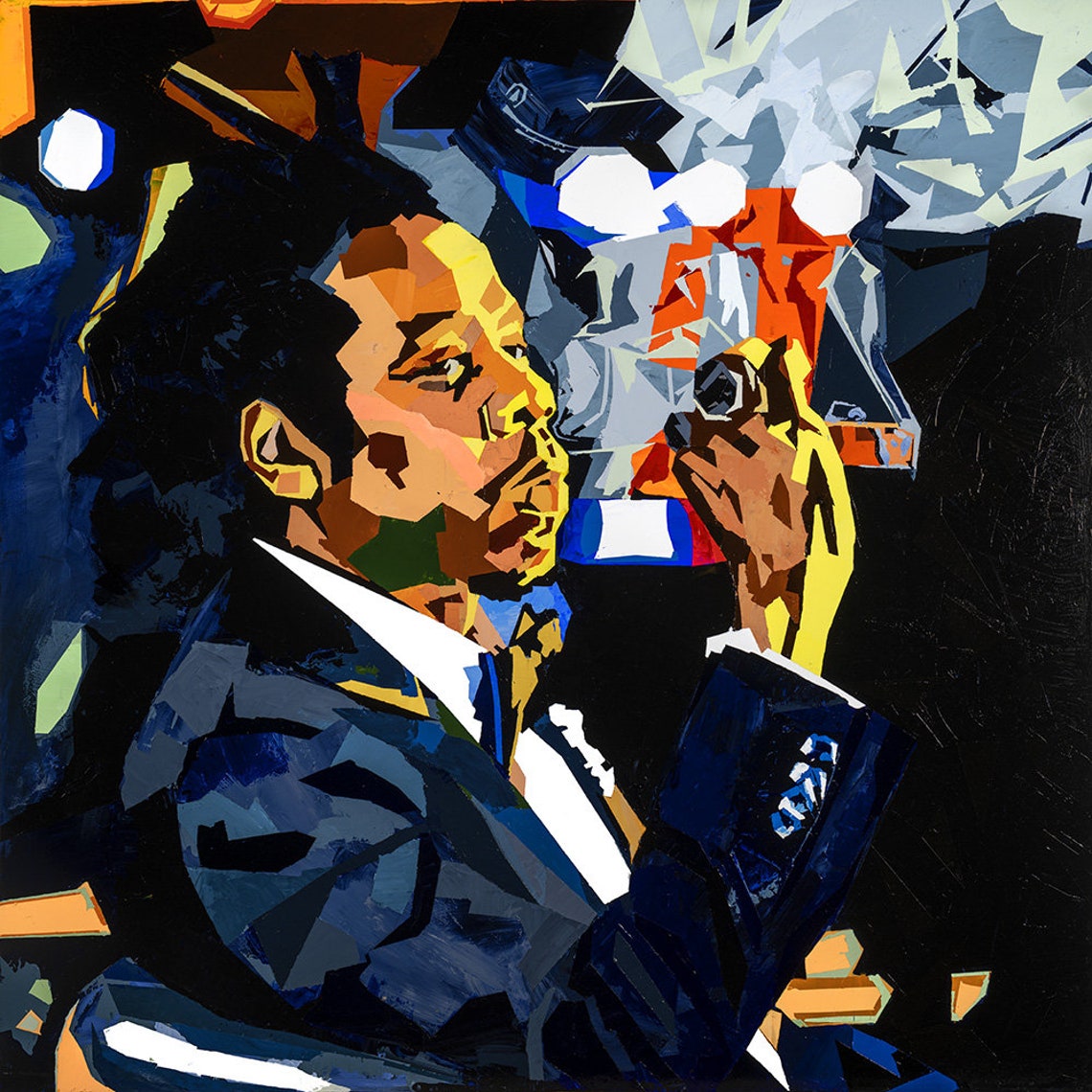 Jay Z Wall Art for for Living Room Space Art Decor of Jay Z Art Print ...