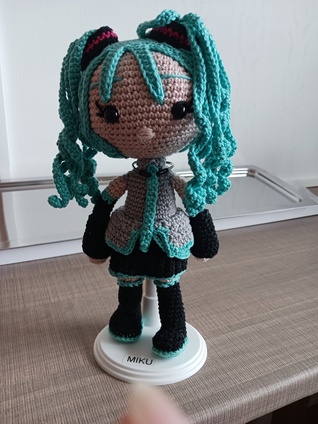 HATSUMI MIKU Crochet Amigurumi - Etsy