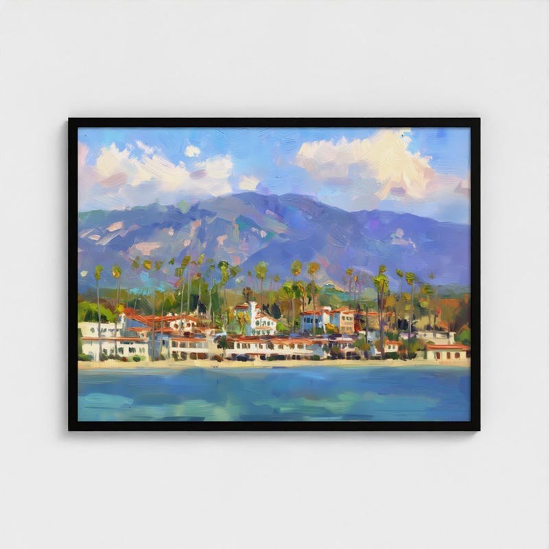 Santa Barbara Art - Etsy