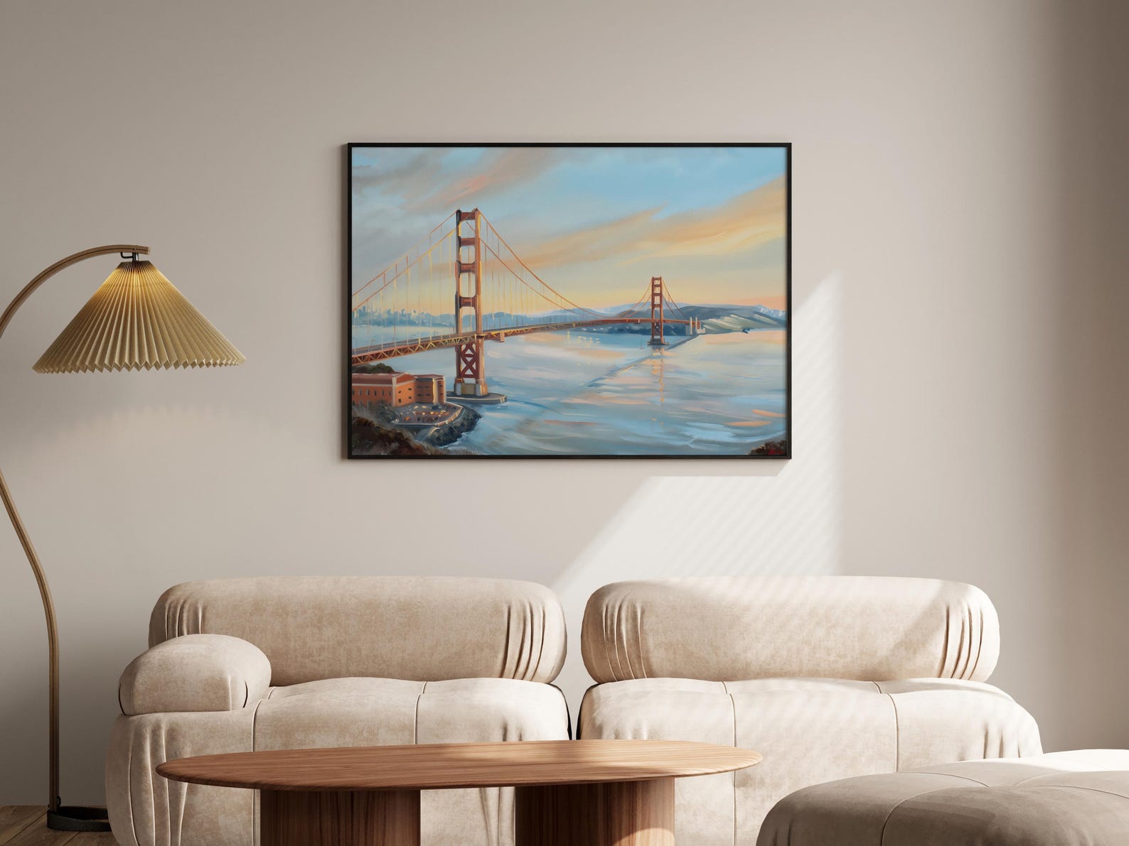 San Francisco Golden Gate Painting California Art Print San Francisco ...