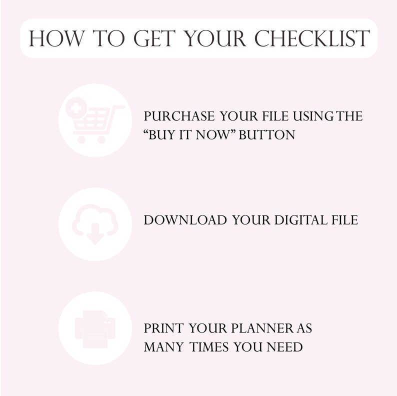 Pink Self Care Printable Checklist, Pink Feminine Abstract Floral Self ...