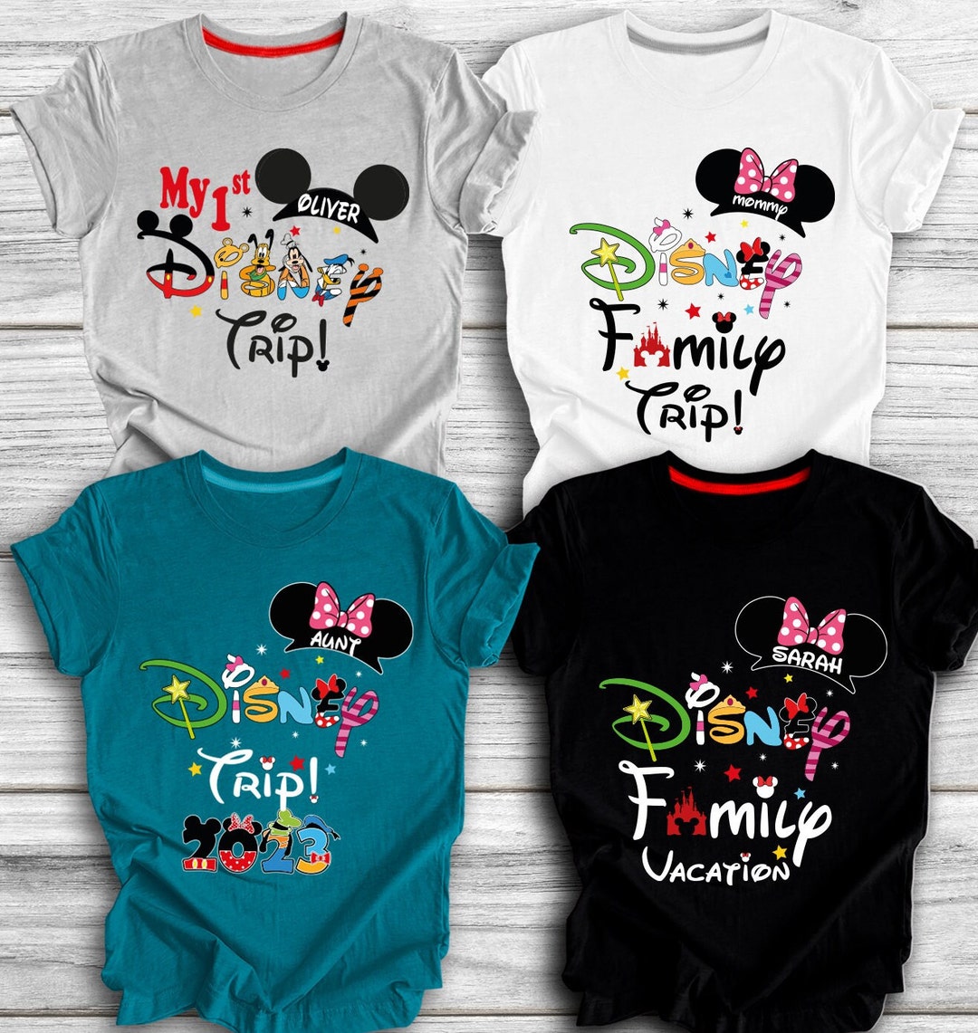Disney Family Trip Shirt, My First Disney Trip Shirt, Disney Family ...