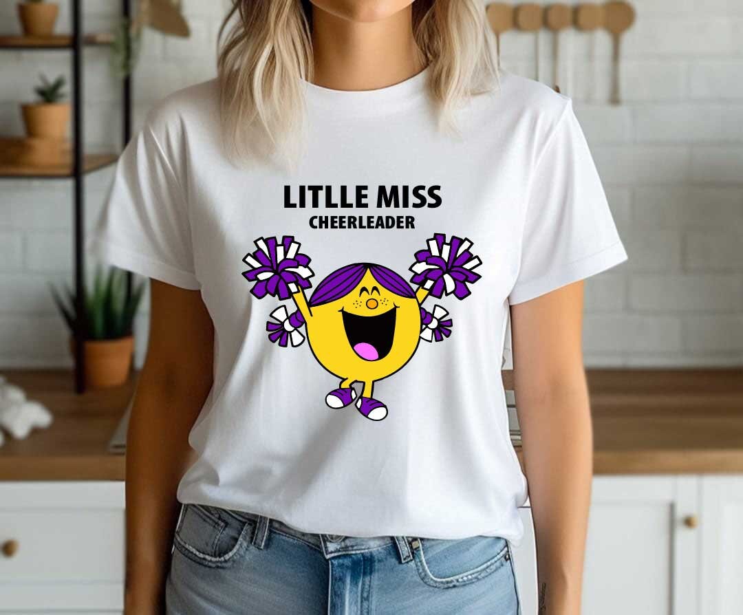 Little Miss Cheerleader Shirt, Little Miss Custom Cheerleader Shirt ...