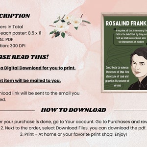 Famous Scientist Classroom Poster Set | Science Classroom Decor ...