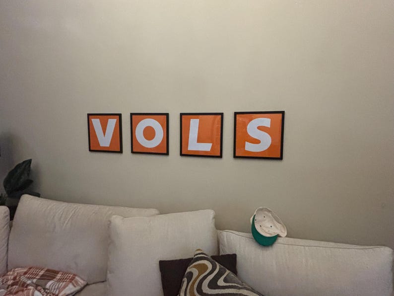 VOLS Neyland Stadium Letters Sign - Etsy