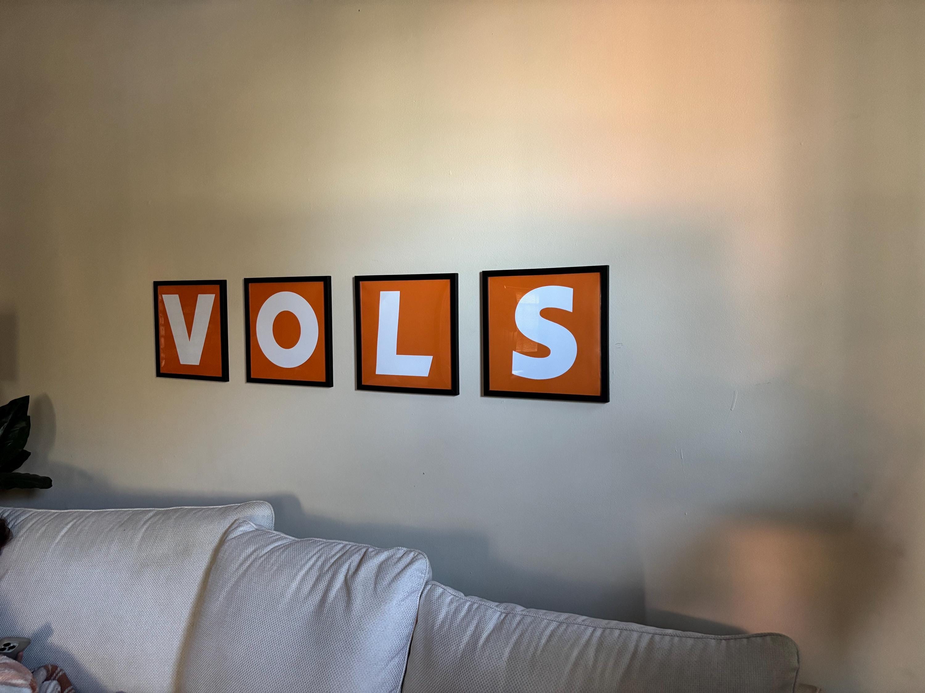 VOLS Neyland Stadium Letters Sign - Etsy