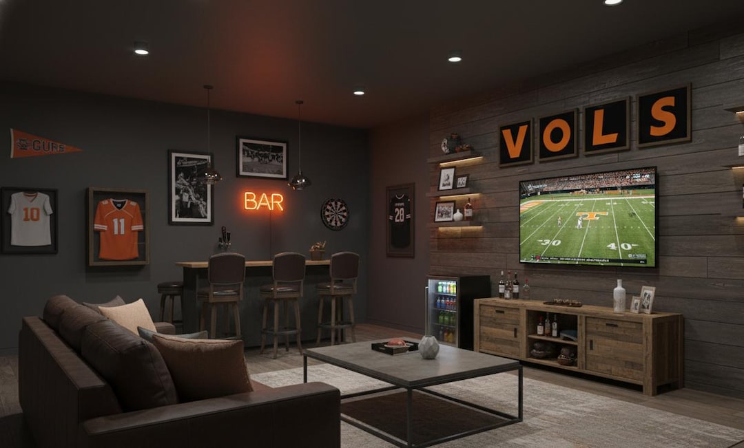 Vols Neyland Stadium Letters - Dark Mode - Etsy