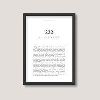 Pink 222 Angel Number Print 222 Pink Wall Art 222 Pink Aura Poster 222 ...