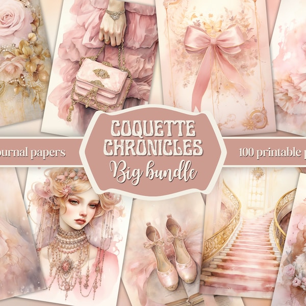 Coquette Scrapbook Kit - Etsy