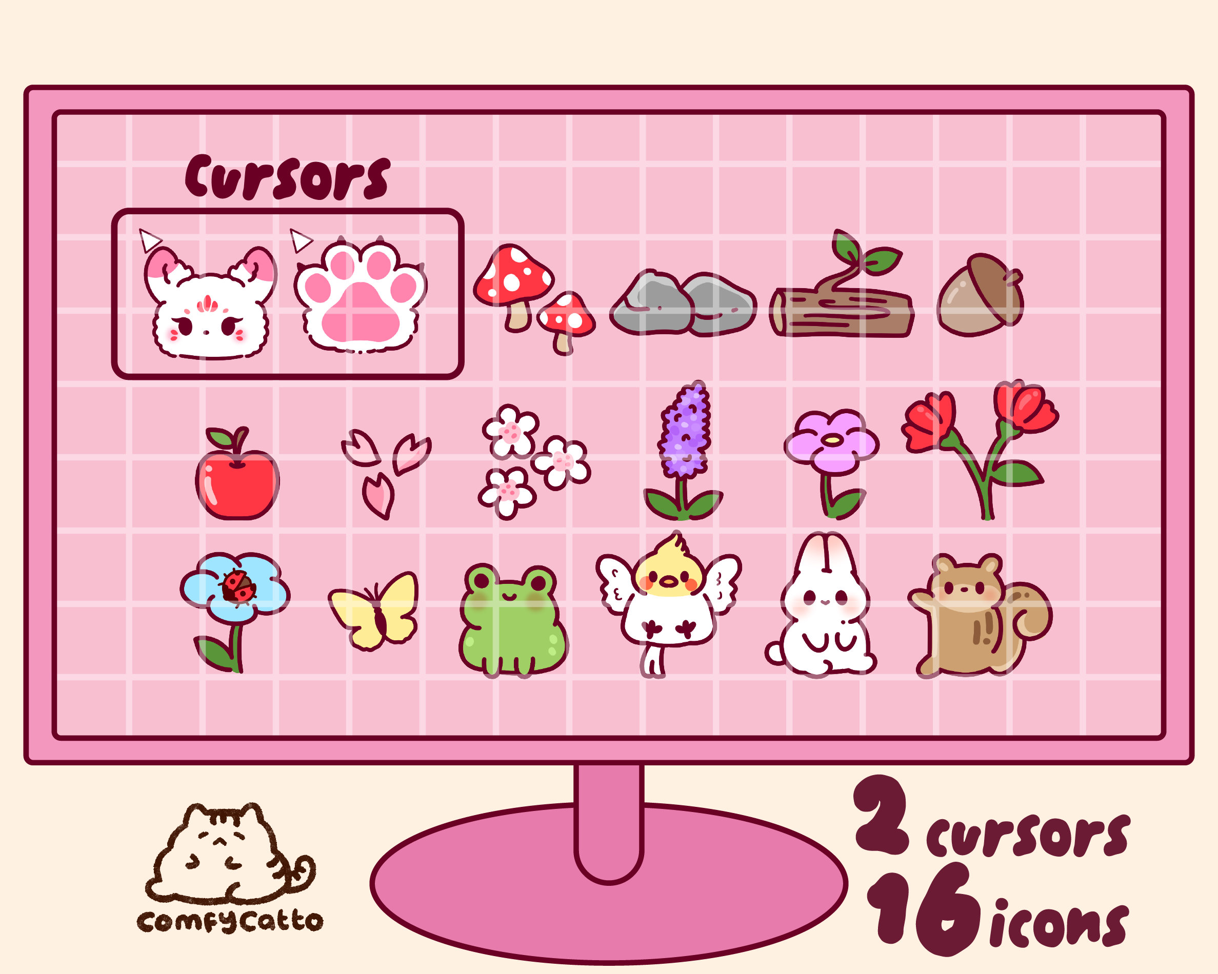 Animated Backgrounds for Desktop: Cute Fox, Pink, Beautiful Nature ...