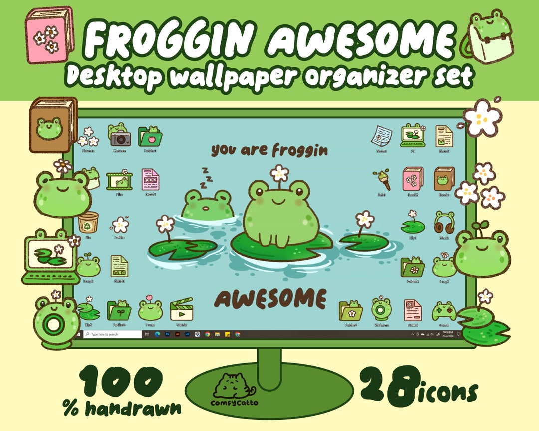 Animated Wallpapers for Desktop: Cool Digital Backgrounds With Frogs ...