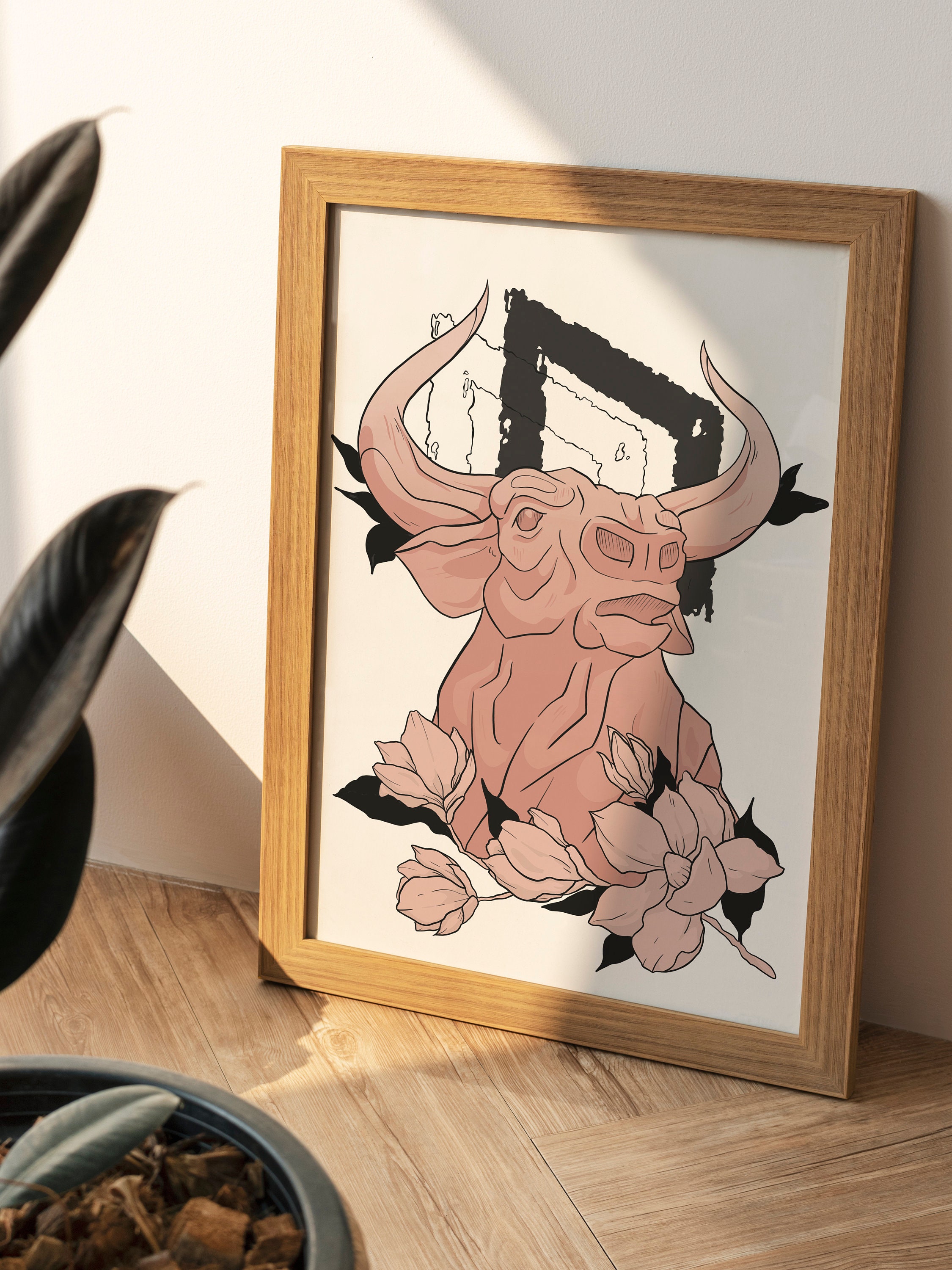 Uruz Rune Symbol of Brute Strength and Endurance, Digital Poster - Etsy