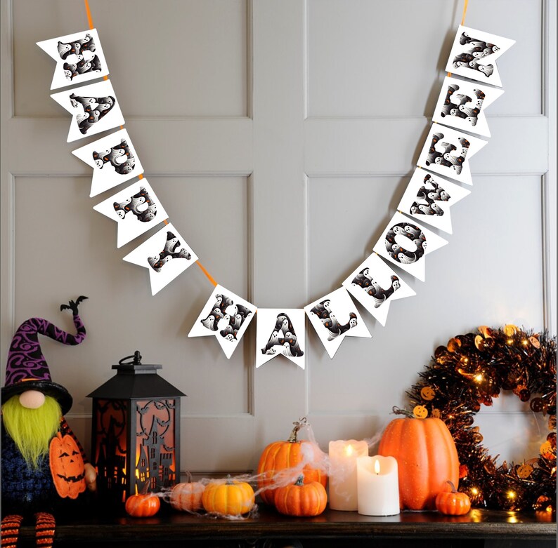 Halloween Alphabet Bundle Halloween PNG Letters Letters Printable ...