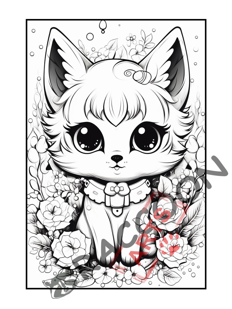 Dibujos Para Colorear Para Niños Pequeños Animals Digital Coloring ...