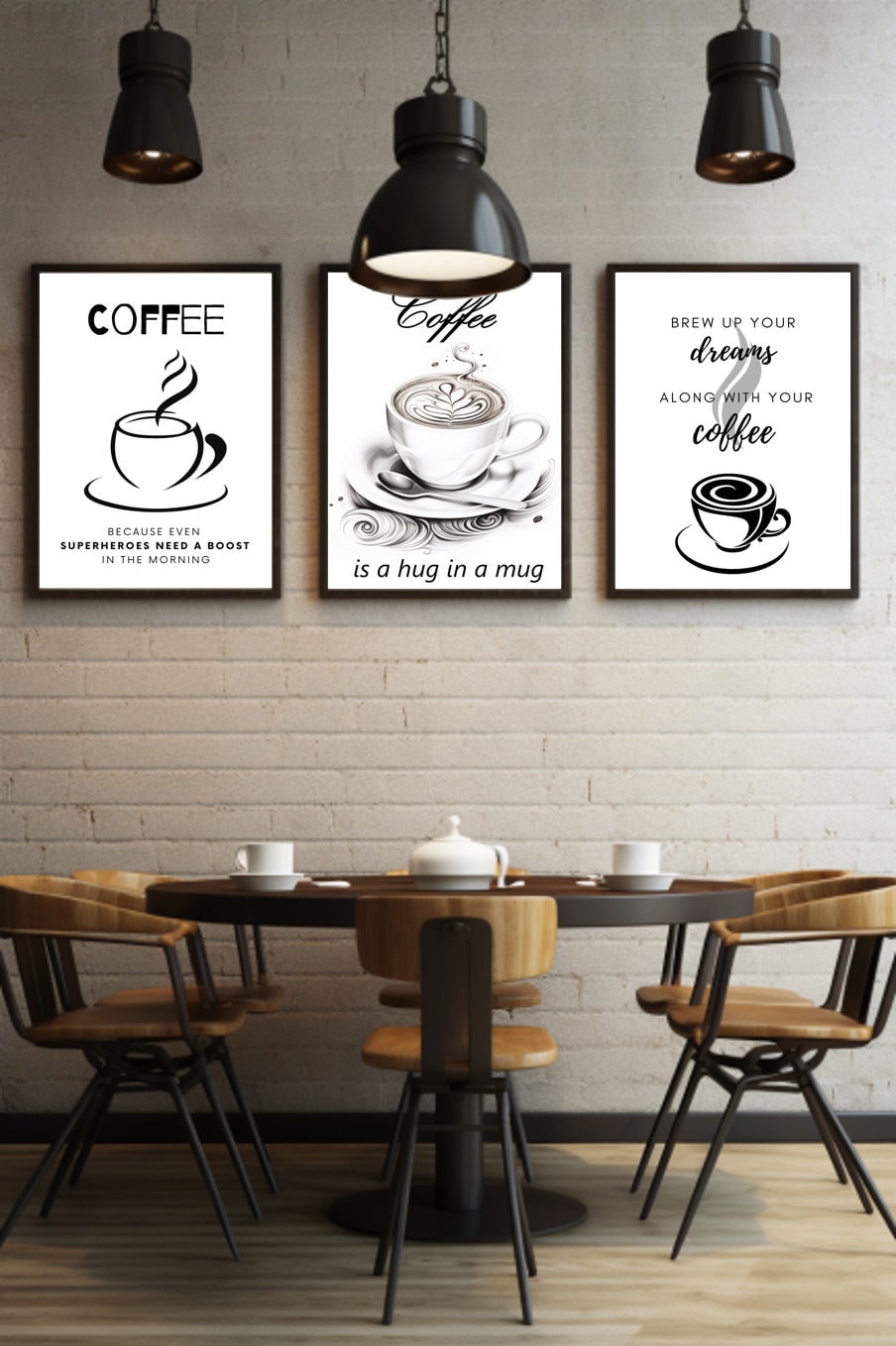 50 Wall Posters for Coffee Shop| Caffe Decor | Café Decoración | Wall ...