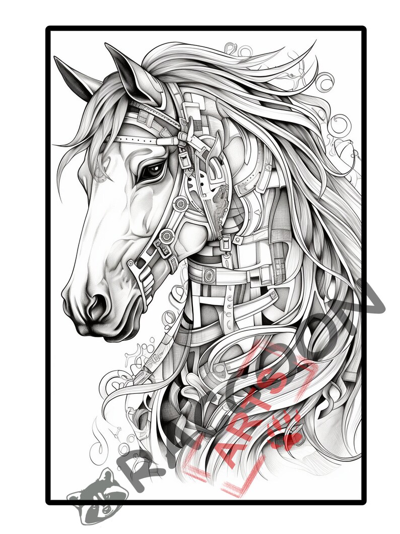 Fantastic Animals Digital Coloring Pages fantastic Creatures - Etsy
