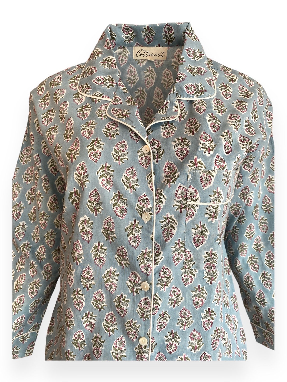 Cotton Nightwear for Women; Cotton PJ Sets, Summer PJ Set, Soft Indian ...