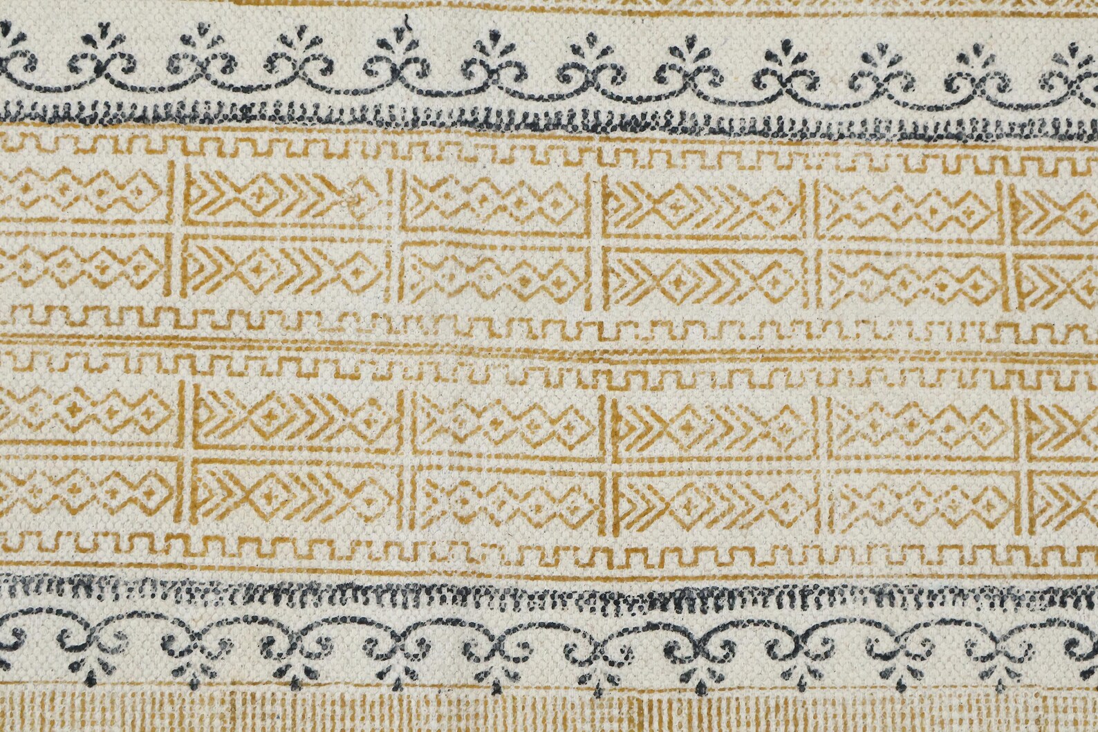 Square Woven Rug Bohemian Washable Rug Brown Cotton Rug Square Hallway ...