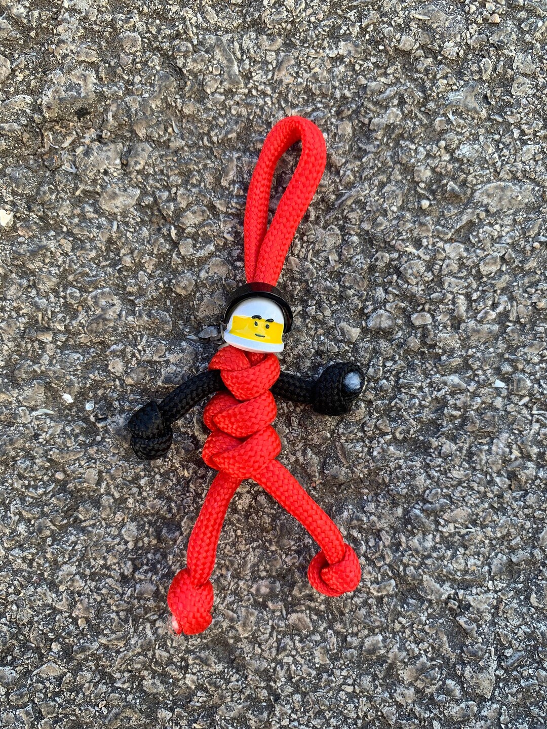 Red Rider Buddy Ducati Paracord Toy Keychain Biker Gift Kids Gift Rope ...
