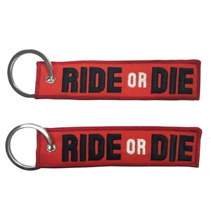 Ride or Die Motorcycle Gift Car Key Ring Motorbike Key Tag Biker Gift ...