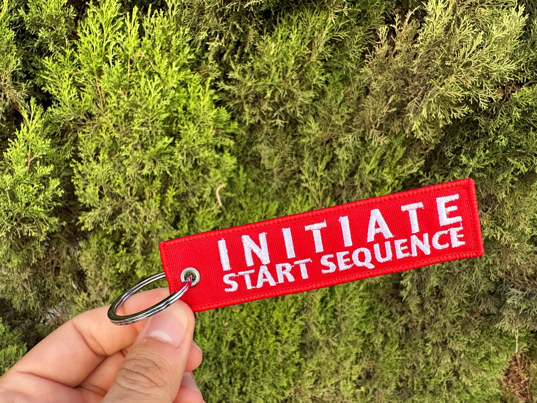 Initiate Start Sequence Motorcycle Gift Car Key Ring Motorbike Key Tag ...
