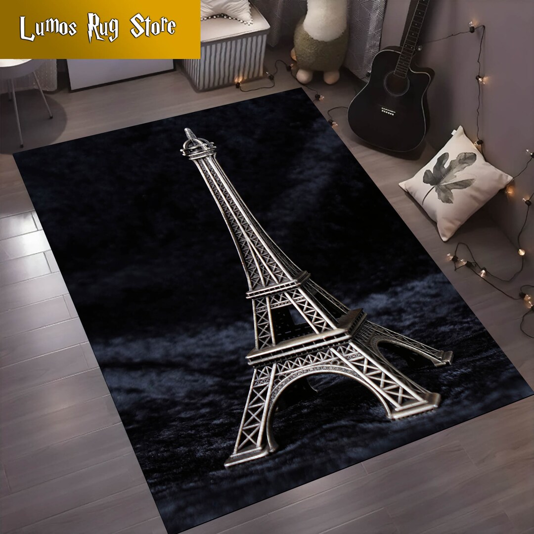 Eiffel, Eiffel Tower Rug, Eiffel Pattern Rug, Paris Rug, Tower Rug ...