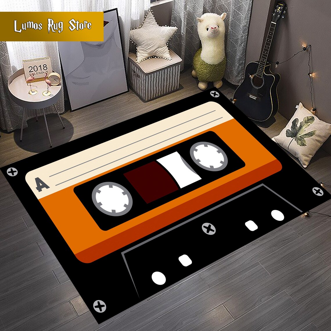 Classic Cassette Rug 90s Rug Retro Design Cassette Rug - Etsy