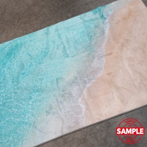 Pool Rug,wave Rug,nautical Rug,clear Sea Rug,water Rug,summer Rug ...