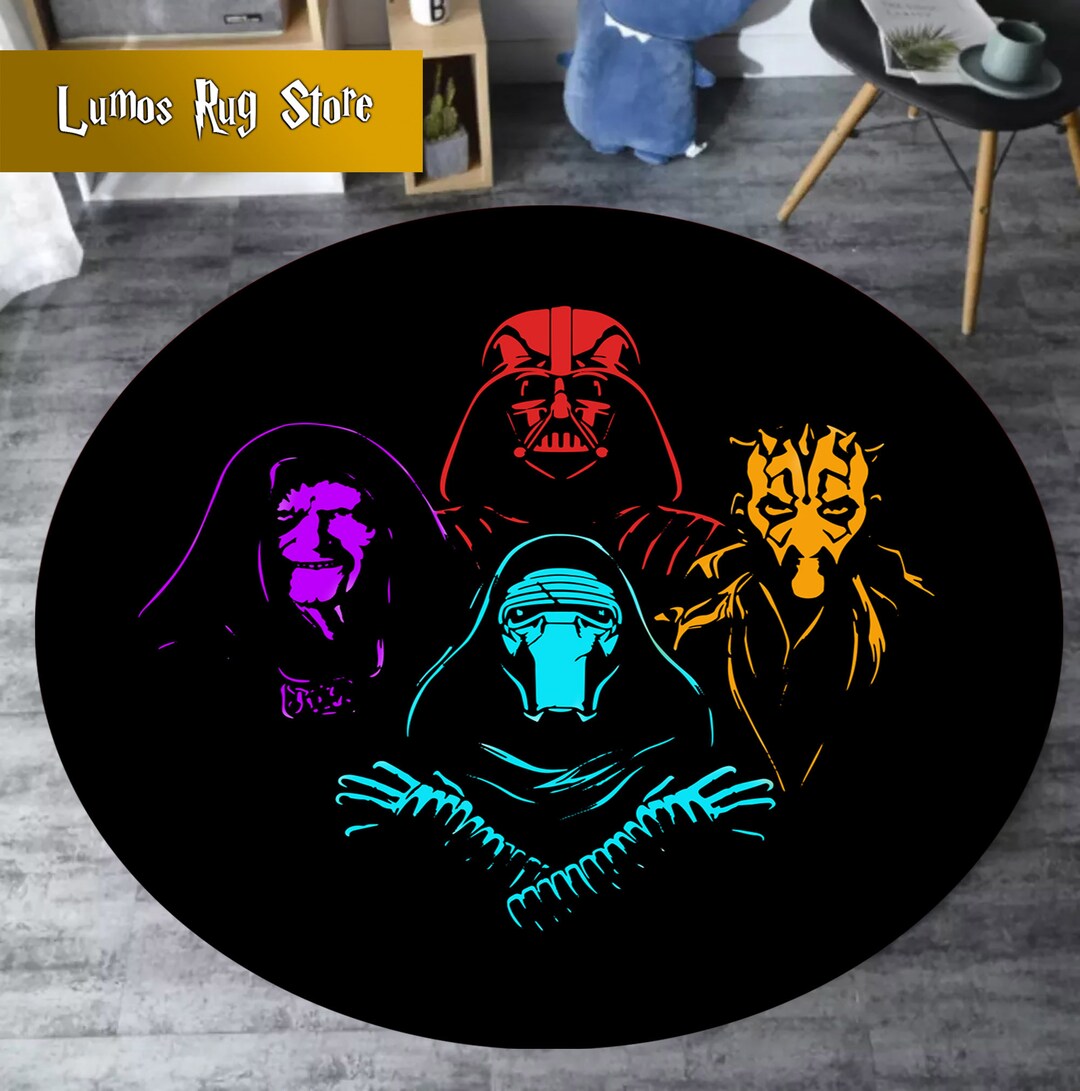 Star Wars Rug, Fan Rug, Starwars Gift Rug, Starwars Rug, for Living ...