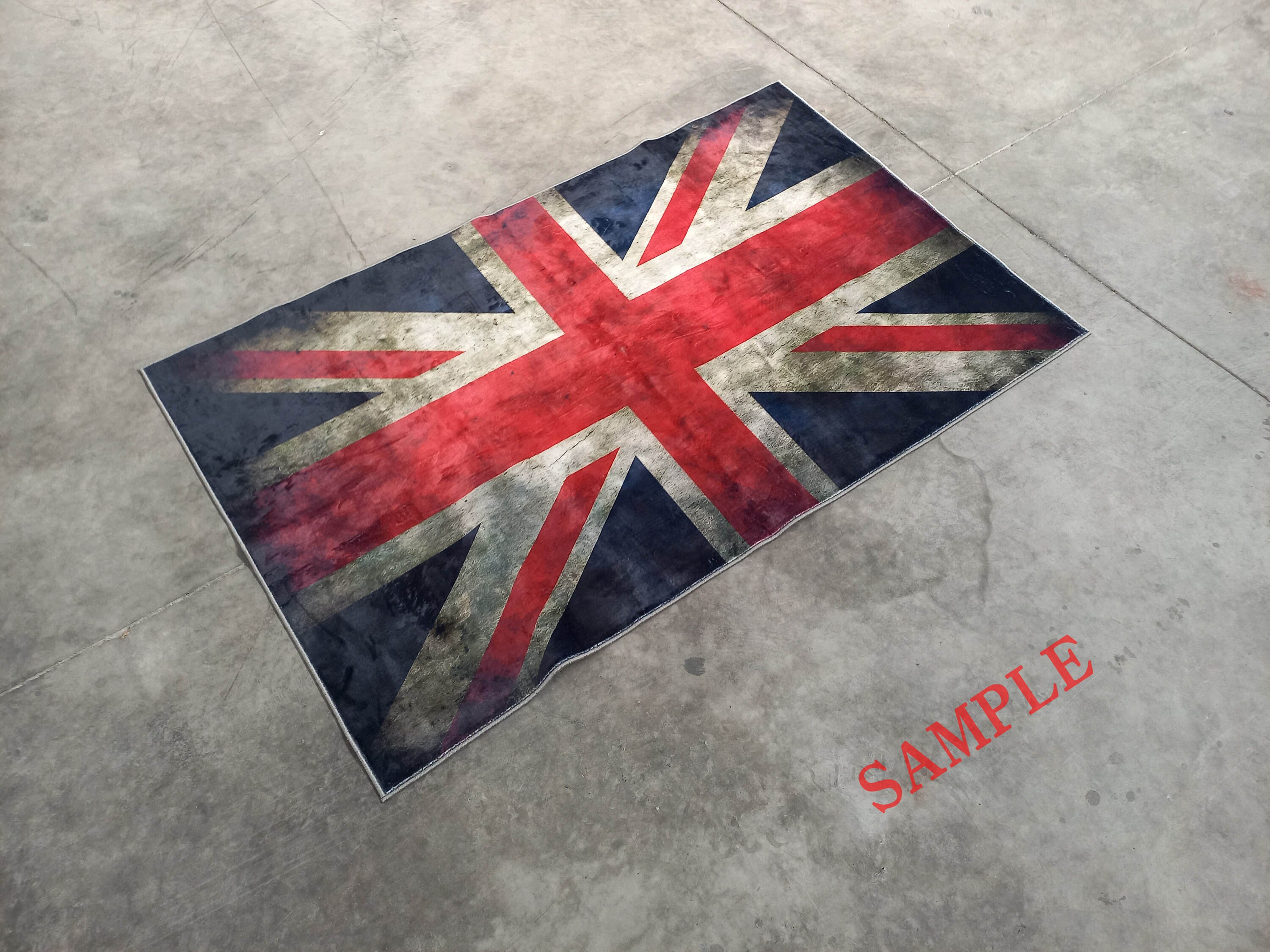 United Kingdom, United Kingdom Flag, United Kingdom Flag Rug, Living ...